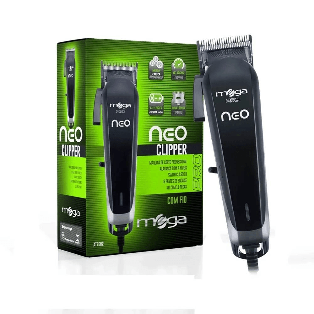 Máquina De Corte Mega Clipper Bivolt - Eficiente E Prática Para Cortes ...