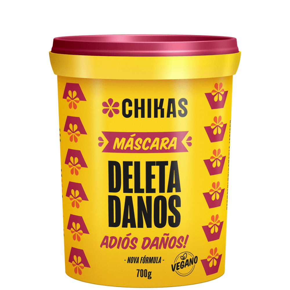 Máscara Capilar Chikas Deleta Danos 700ml - Tratamento Intensivo Para ...