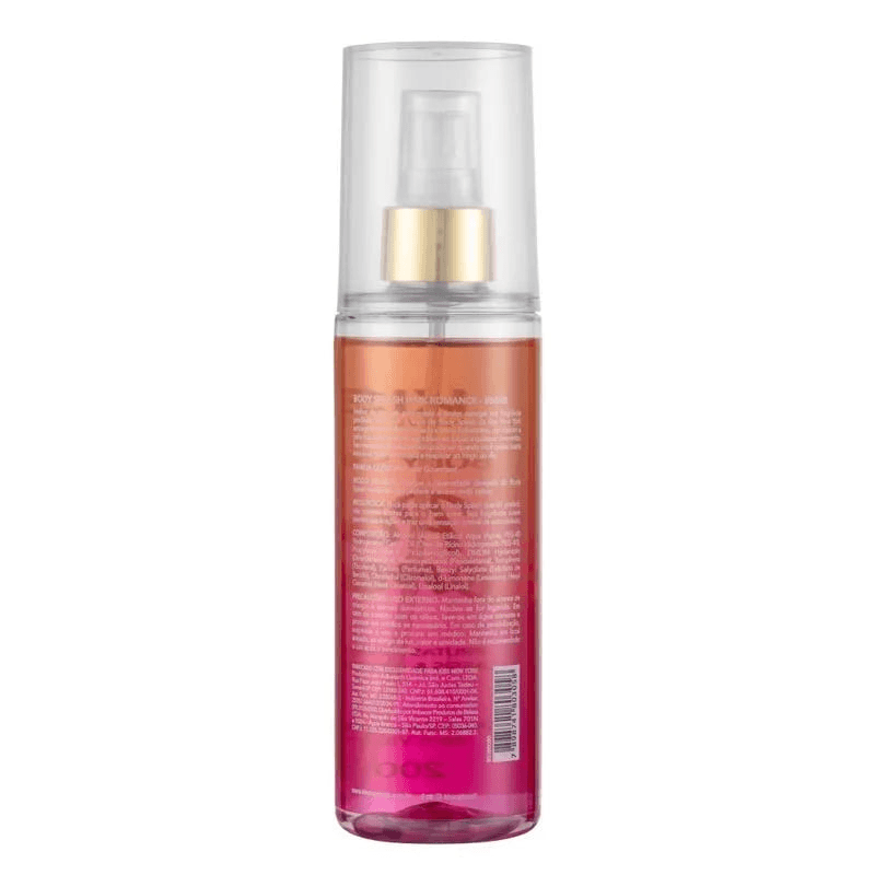 Body Splash Kiss Pink Romance 200 Ml - Fragrância Refrescante E ...