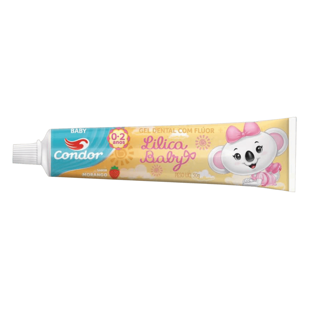 Gel Dentário Condor Lilica Baby - Danny Cosmeticos