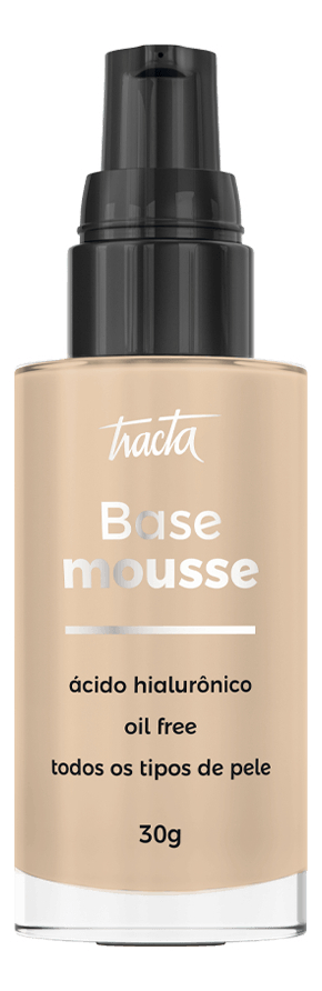 Base Tracta Mousse Cor 03 – Acabamento Leve E Natural - Danny Cosmeticos