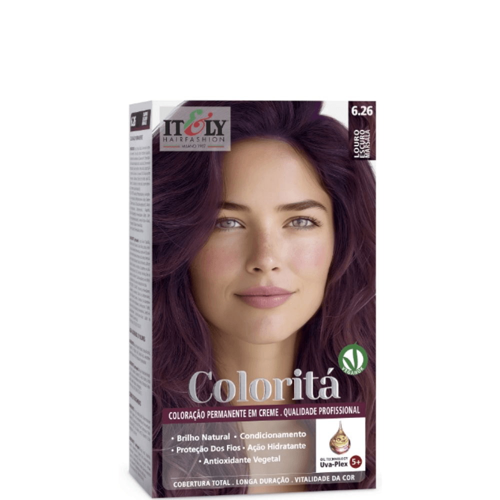 Tinta Itely Colorita 6.26 Louro Escuro - Danny Cosmeticos